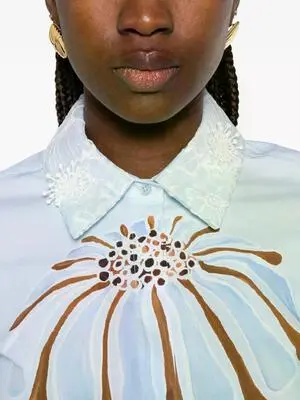 Dorothee Schumacher Embroidered Collar Shirt