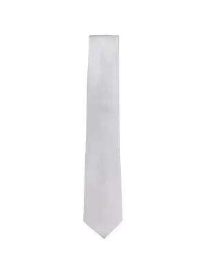 GIERRE MILANO Silk Tie - Silver