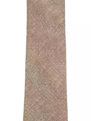 GIERRE MILANO Silk Neck Tie - Brown