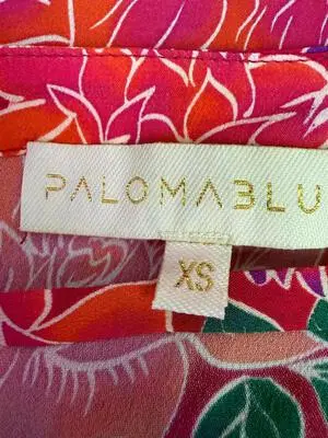 Paloma Blue Floral Rhapsody" Skirt Set