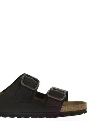 BIRKENSTOCK Arizona Leather Sandals - Black