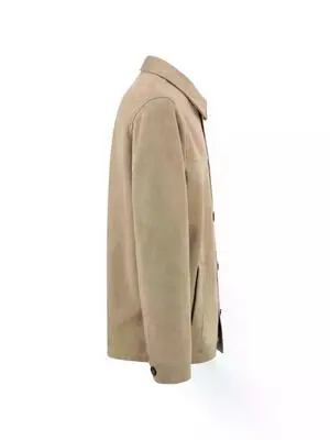 PT TORINO Suede Shirt Jacket