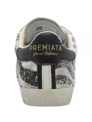 Premiata Steven Zebra Print Sneakers