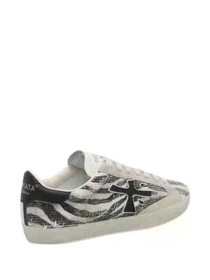 Premiata Steven Zebra Print Sneakers