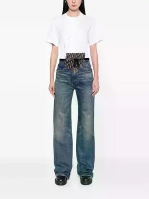 Dior Oblique Canvas Saddle Belt Bag - Blue