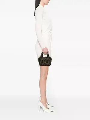 Fendi Mini Zucca Canvas Handbag