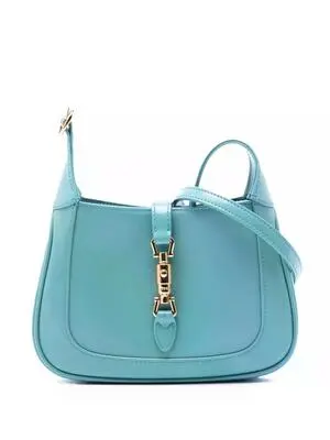 Gucci Jackie 1961 Mini Calfskin Crossbody Bag - Blue