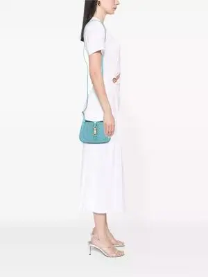 Gucci Jackie 1961 Mini Calfskin Crossbody Bag - Blue