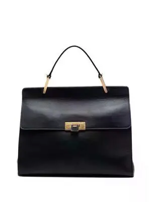 Balenciaga Le Dix Cartable Top Handle Bag - Black