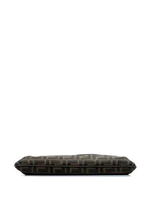 Fendi Zucca Canvas Shoulder Bag