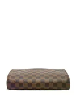 LOUIS VUITTON Damier Ebene Saint Louis Pochette Clutch Bag