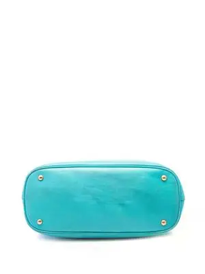 Gucci Leather Bright Bit Satchel - Blue