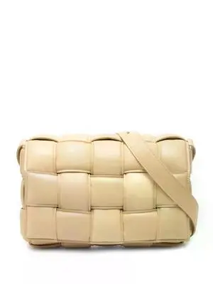 Bottega Veneta Nappa Intrecciato Padded Cassette Crossbody Bag - Brown