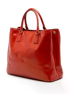 Prada Saffiano Vernice Galleria Satchel