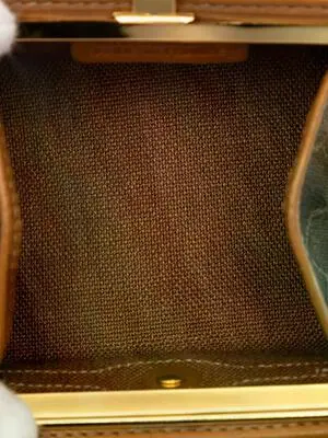 Dior Honeycomb Coated Canvas Coin Pouch
