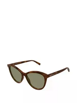 Saint Laurent Cat-eye Sunglasses - Brown