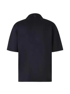 Herno Short-sleeve Chest-pocket Shirt