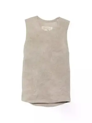 ZIGGY CHEN Crinkled Texture Vest
