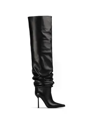 LE SILLA 100mm Bella Over-the-knee Boots - Black