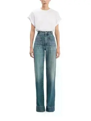 Victoria Beckham Embroidered Jeans For Women