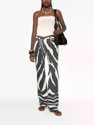 Roberto Cavalli 2000s Zebra-print Jeans