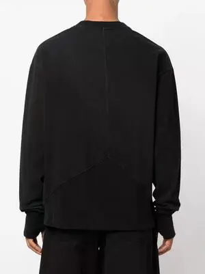 THOM KROM Graphic Print Crewneck Sweatshirt
