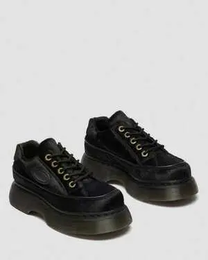 Dr. Martens Buzz 5-eye Hair On Leather Shoes