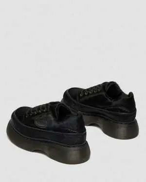 Dr. Martens Buzz 5-eye Hair On Leather Shoes