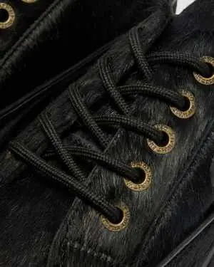 Dr. Martens Buzz 5-eye Hair On Leather Shoes