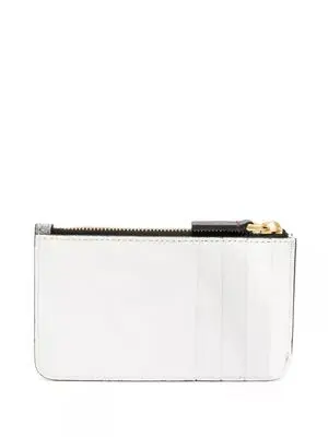 Marni Saffiano Logo-print Wallet - Grey