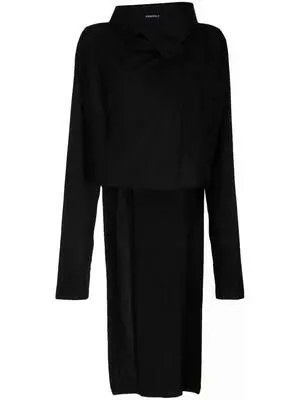 RUNDHOLZ Asymmetrical Cotton Shirt