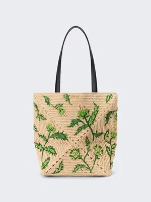 Square Silhouette Tote Bags