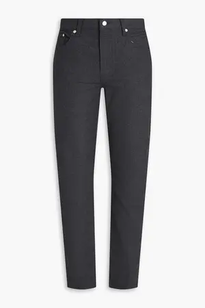 FRAME Modern Straight Twill Pants - Dark Gray