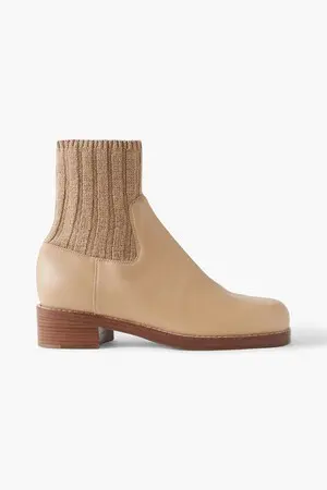 Ribbed Booties
