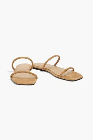 TOTEME The Minimalist Suede Als Sandals