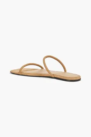 TOTEME The Minimalist Suede Als Sandals