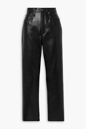 AGOLDE Leather Blend Pants