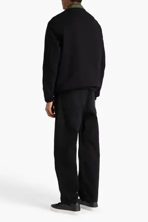 Alexander McQueen Reversible Embroidered Cotton Jacket - Black