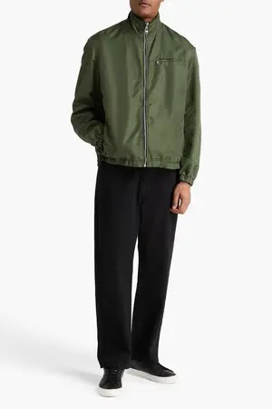 Alexander McQueen Reversible Embroidered Cotton Jacket - Black