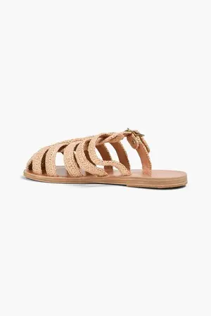 ANCIENT GREEK SANDALS Cosima Raffia Sandals - Beige