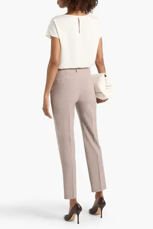 Theory Silk Keyhole Top