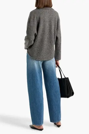 Vince Donegal Cashmere Polo Sweater