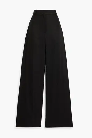 Theory Linen-blend Twill Wide-leg Pants