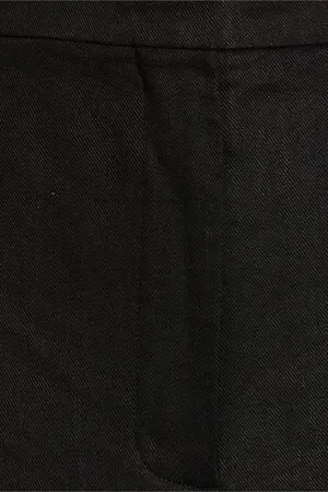 Theory Linen-blend Twill Wide-leg Pants