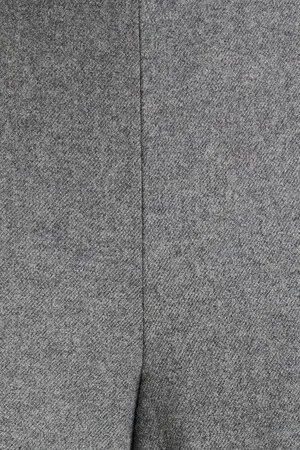 Vince Cropped Flannel Tapered Pants - Gray