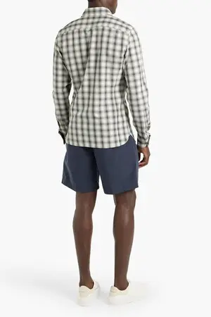 TOM FORD Checked Cottontwill Shirt