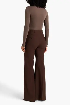 RÓHE Merino Wool Turtleneck Sweater - Chocolate