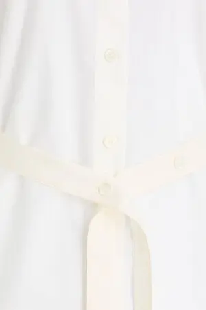 RÓHE Cotton-poplin Shirt With Paneled Cutout Waist