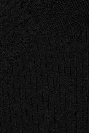 Theory Ribbed Merino Wool-blend Midi Dress