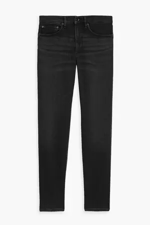 Rag & Bone Fit 2 Slim Fit Denim Jeans - Black